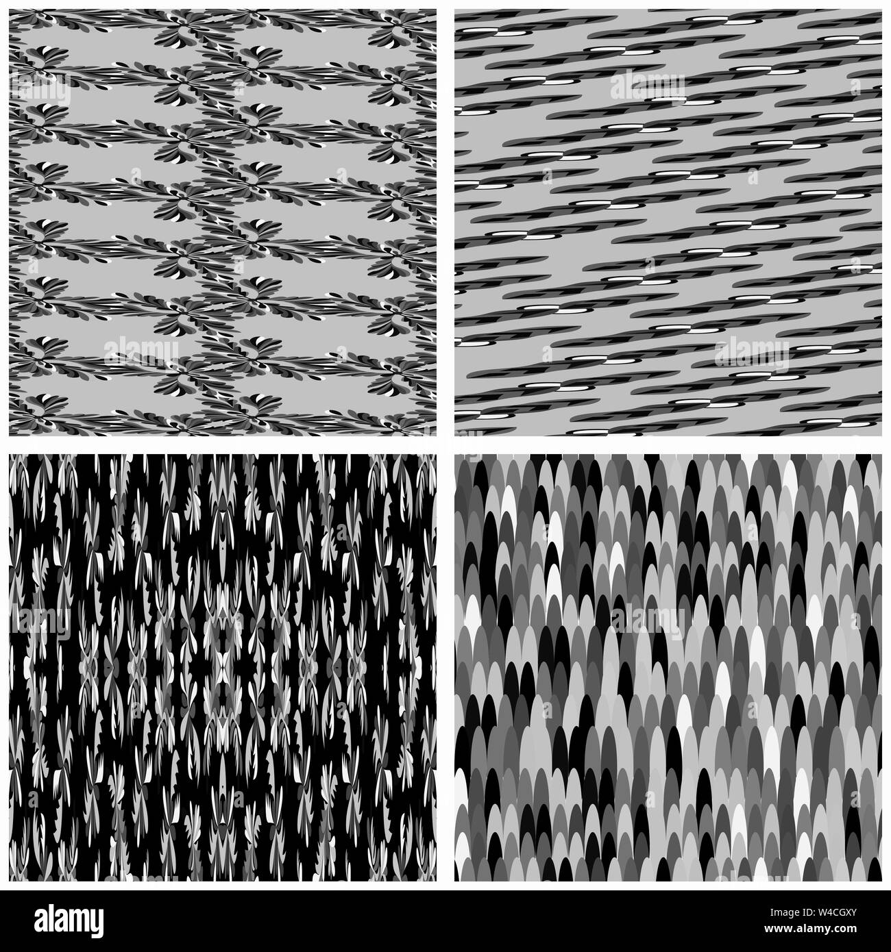 abstract background in classical style collection vector illustration ...