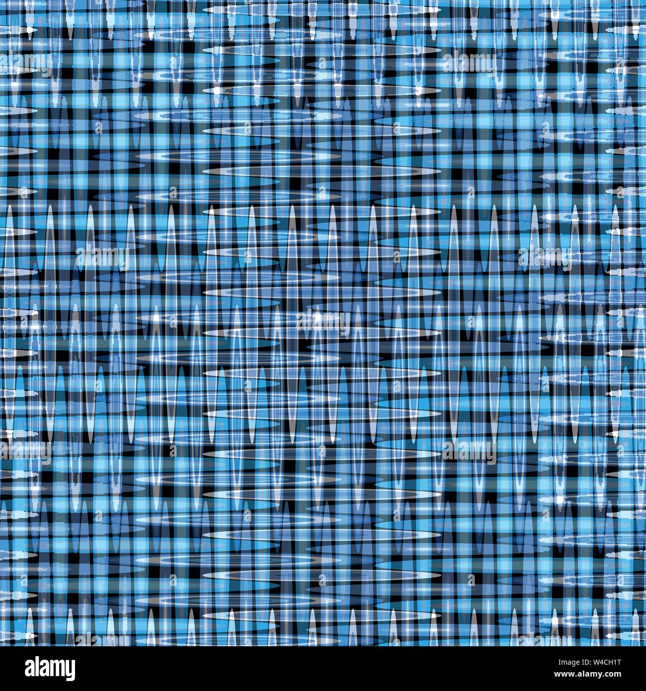 blue geometric objects on a dark background vector illustration Stock ...
