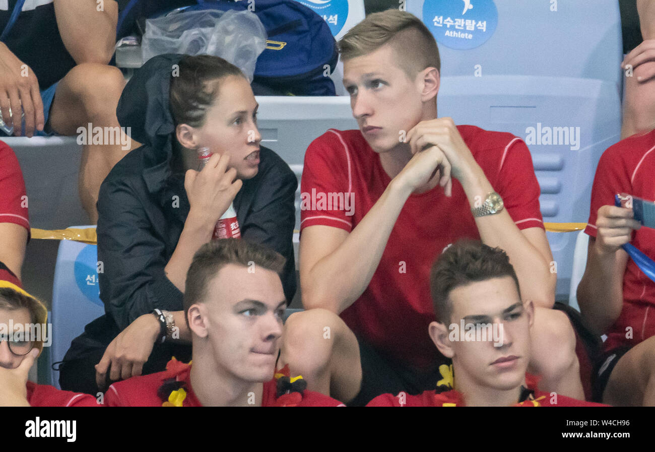 Gwangju, South Korea. 22nd July, 2019. Swimming World Championship: 100 ...