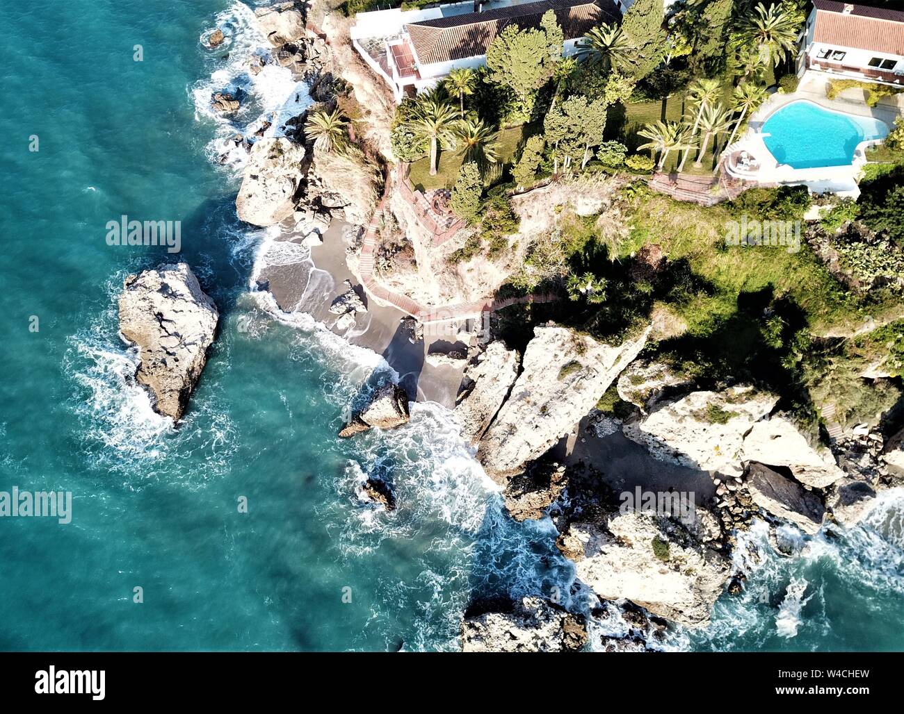 Aerial beach photography Stock Photo - Alamy