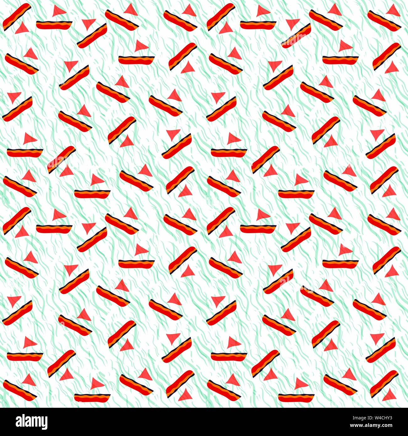 Blue sea waves in boat Stock Vector Images - Alamy