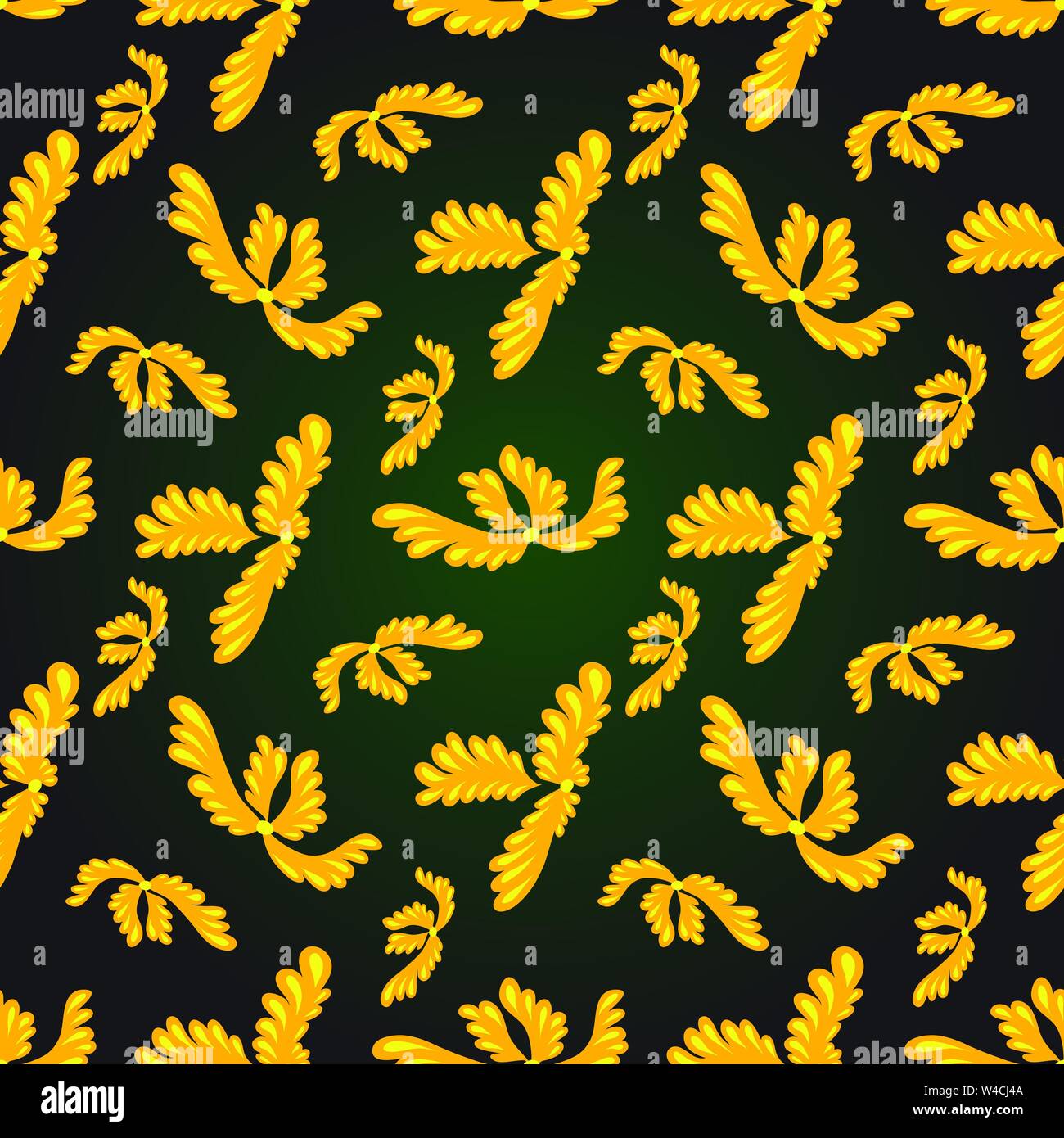 Gold plant Stock Vector Images - Alamy