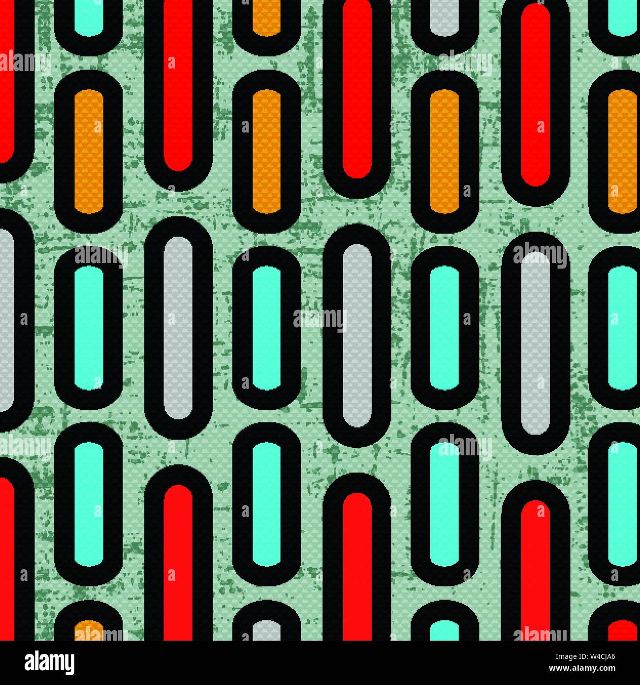 delicate abstract geometric background. colored circles and lines ...