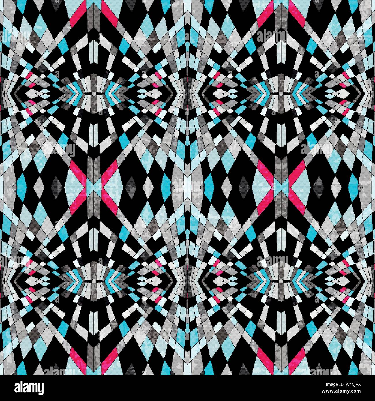 beautiful colored polygons on a white background vector illustration ...