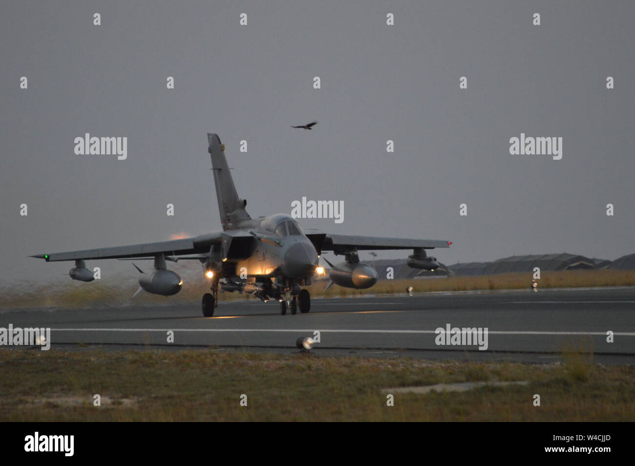 Royal Air Force Jets taking off for Operation Shader Stock Photo - Alamy
