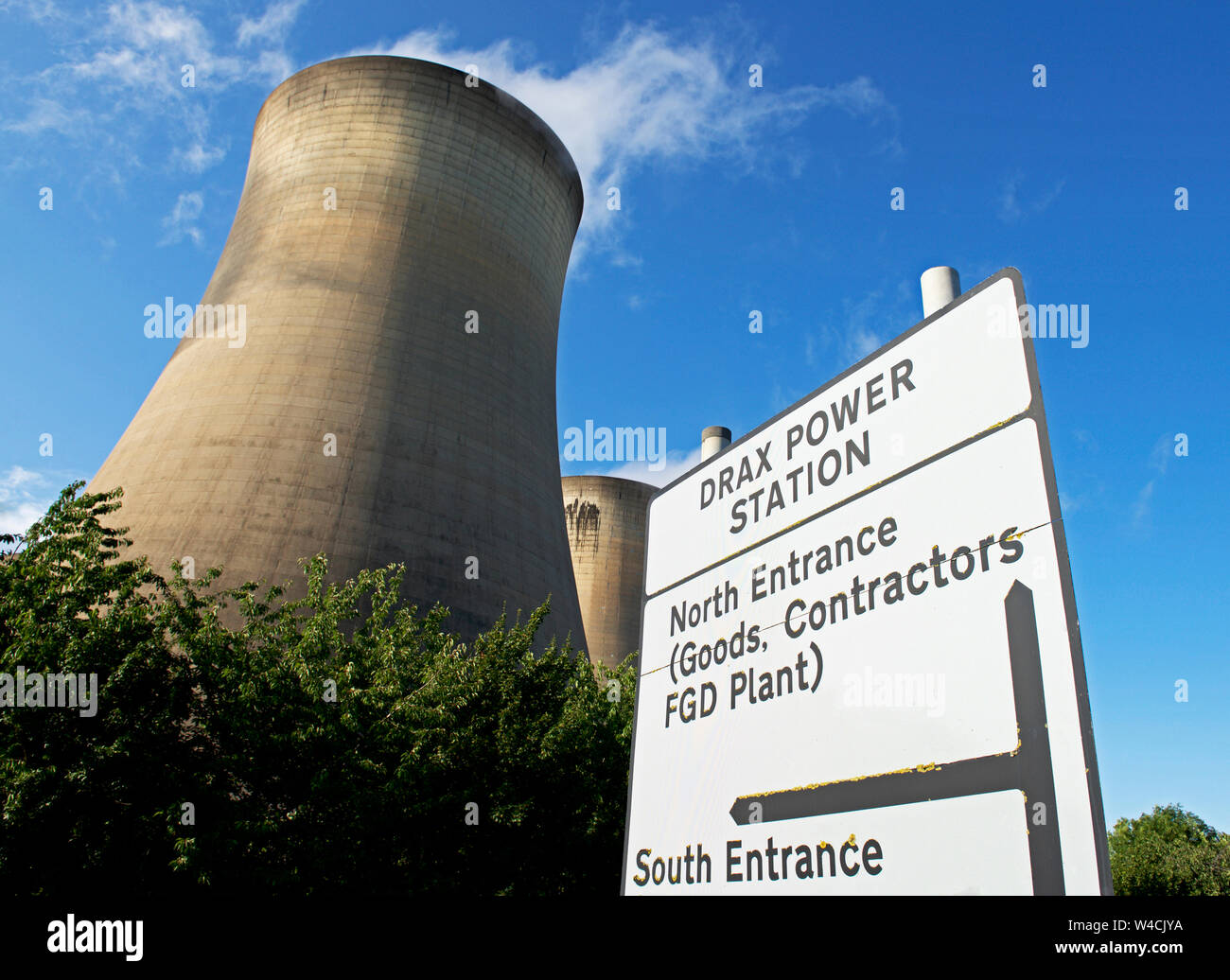 Drax power station, North Yorkshire, England UK Stock Photo - Alamy