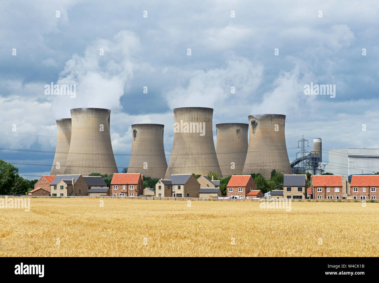 Drax power station, North Yorkshire, England UK Stock Photo - Alamy