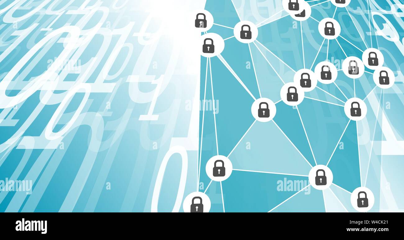 Online security graphic Stock Vector Images - Alamy