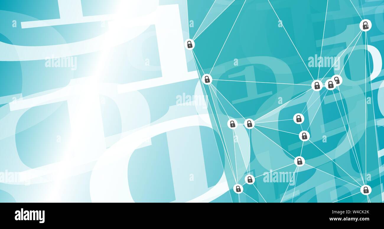 Cyber security creative concept, networking threats Stock Vector Image ...