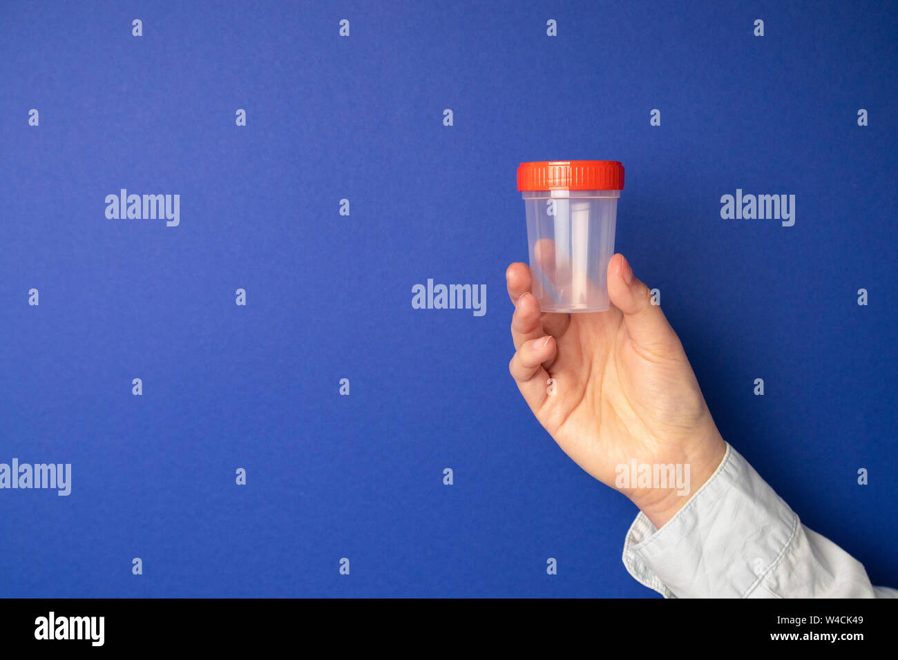 Pathological test pitcher. Medical concept of testing cancer cells ...