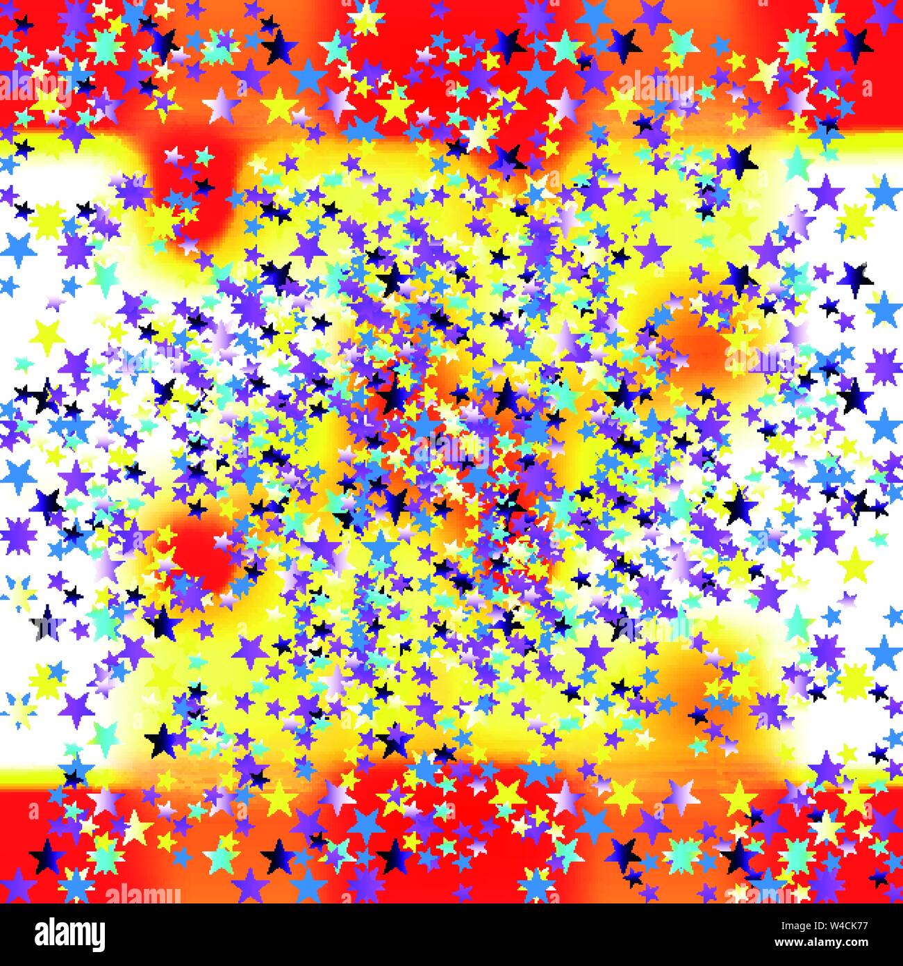 colored stars on the beautiful colored background Stock Vector Image ...