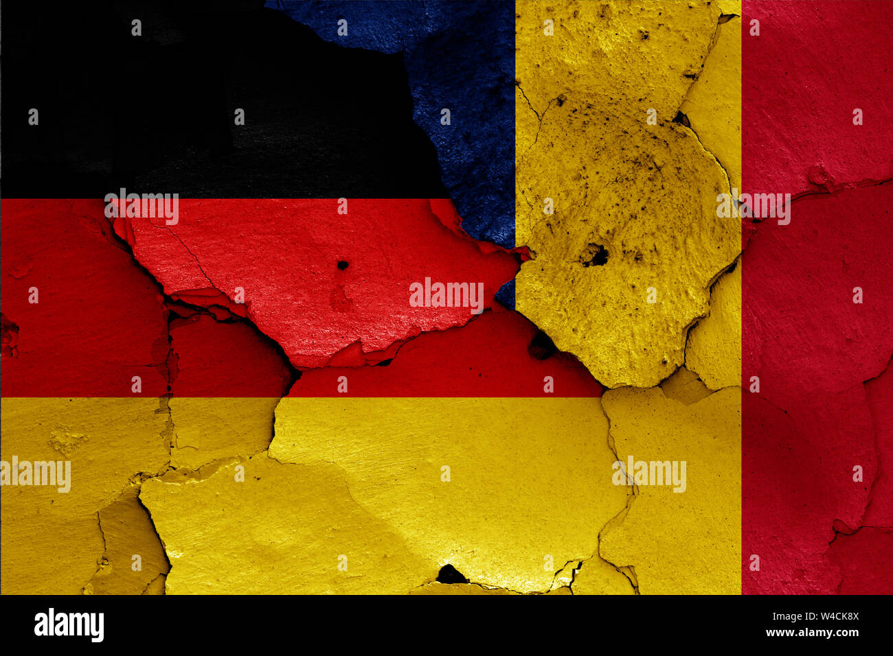 Germany chad flag hi-res stock photography and images - Alamy