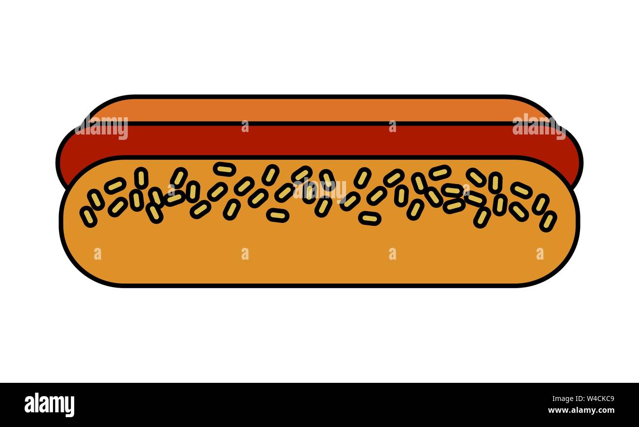Grilled vegetables white sauce Stock Vector Images - Alamy