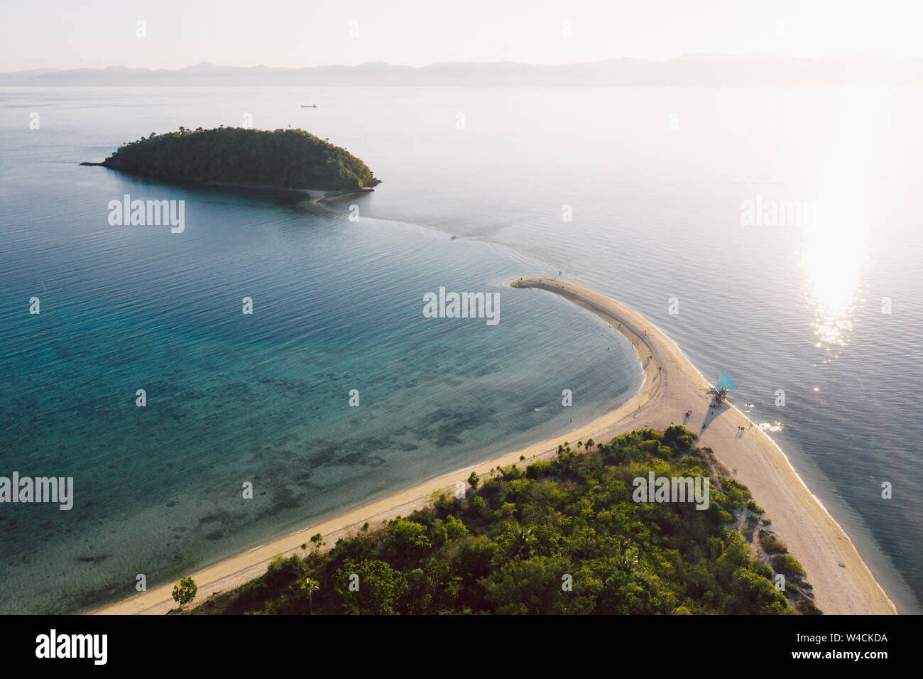 Amazing Bon Bon beach on Romblon island, Philippines Stock Photo - Alamy