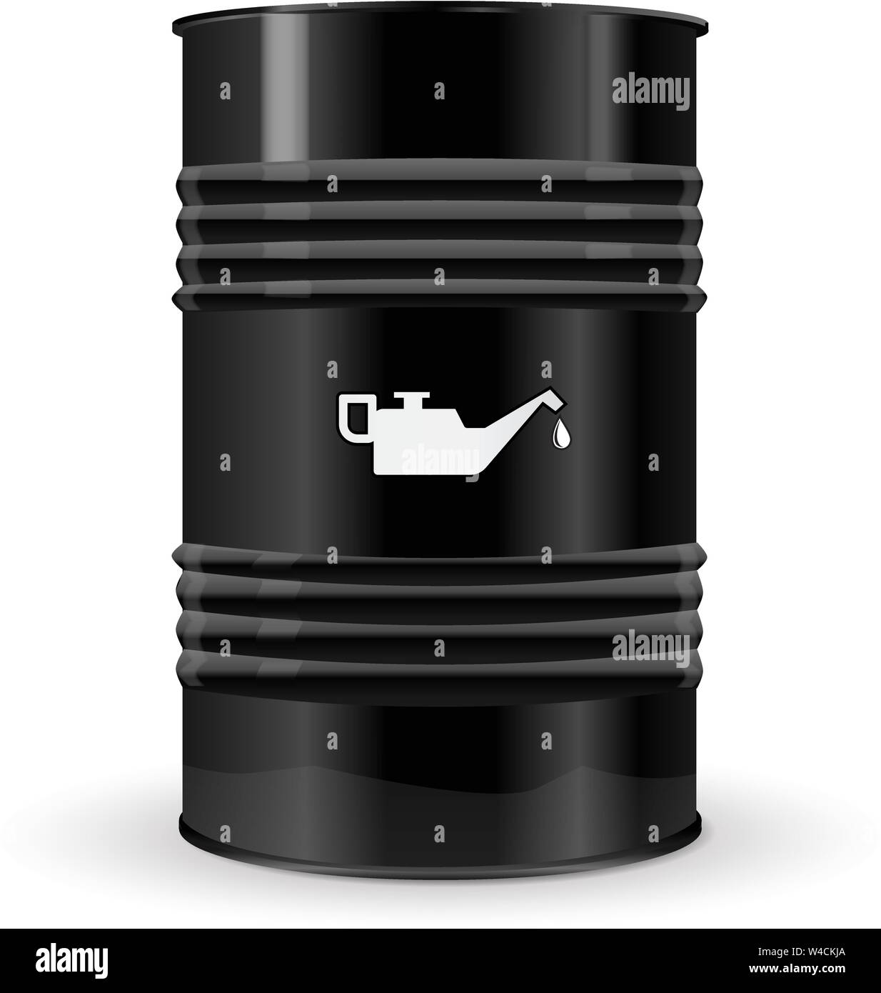 Vector 3d barrel oil Stock Vector Images - Alamy