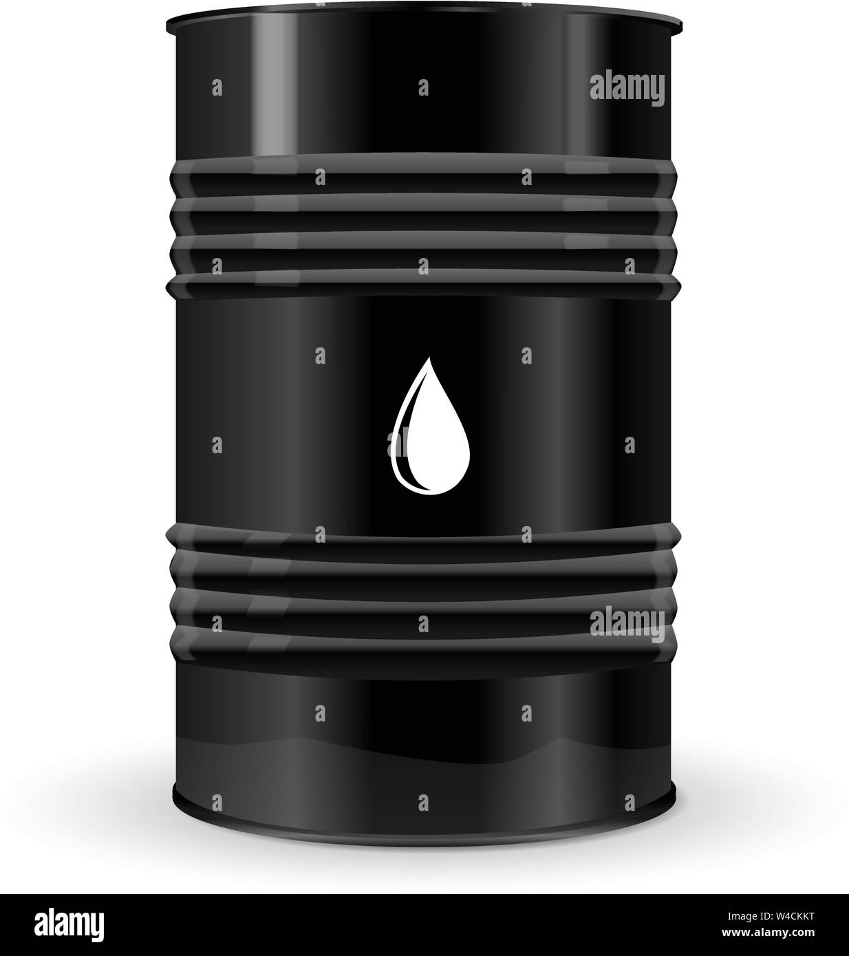 Vector 3d barrel oil Stock Vector Images - Alamy