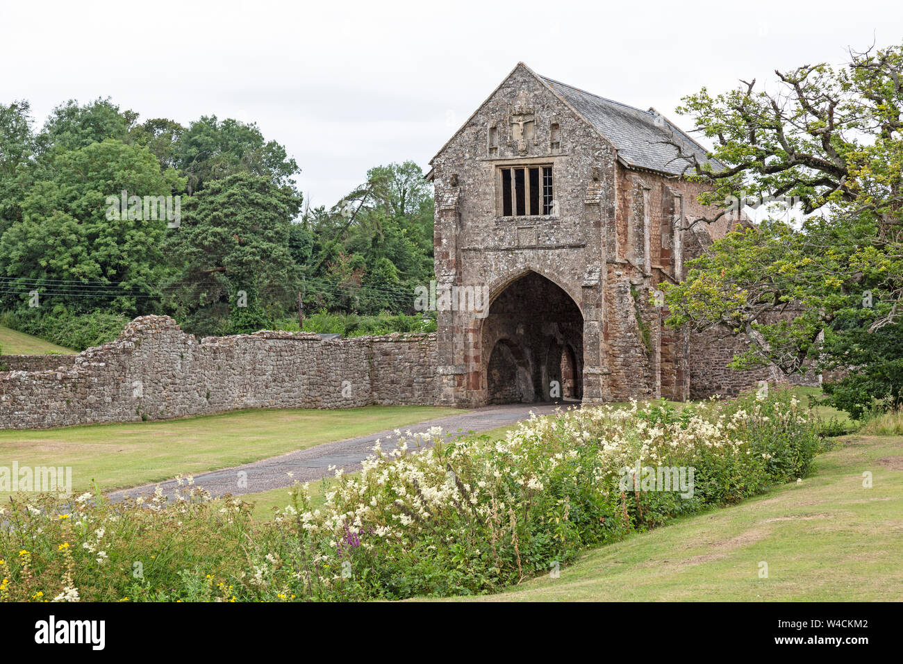Cleeve Abbey, a medieval monastery near the village of Washford in ...