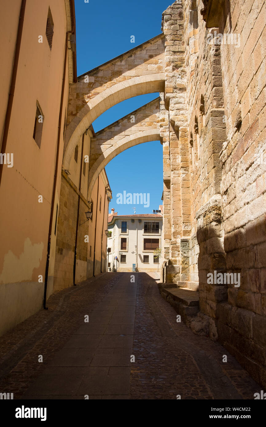 Zamora, heritage old town in the heart of Castilla y Leon, Spain Stock ...