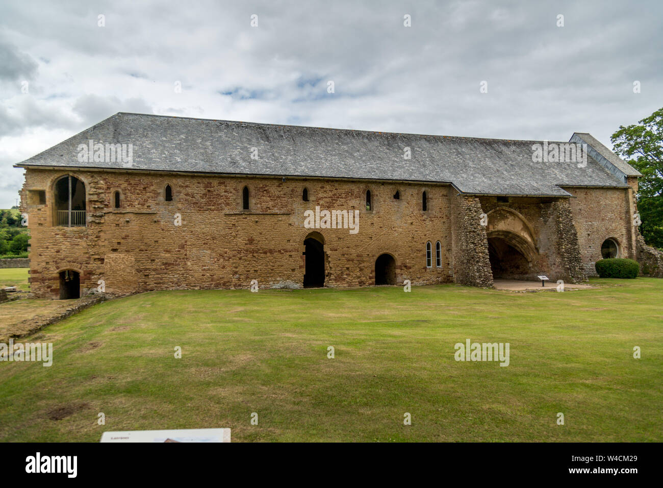 Cleeve Abbey, a medieval monastery near the village of Washford in ...