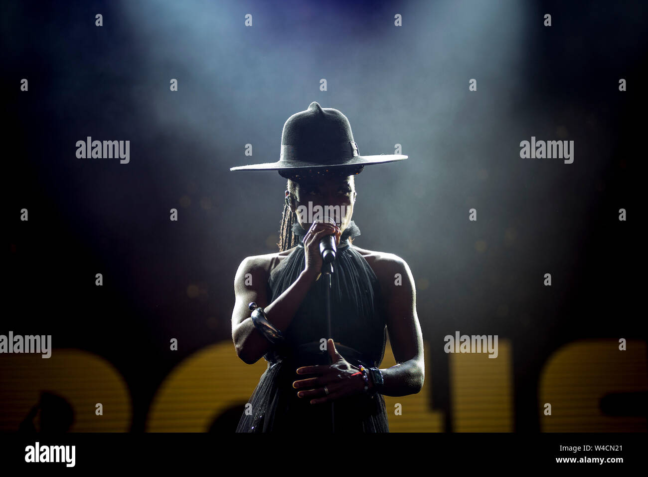 A British singer and songwriter, Skye Edwards of Morcheeba Band ...