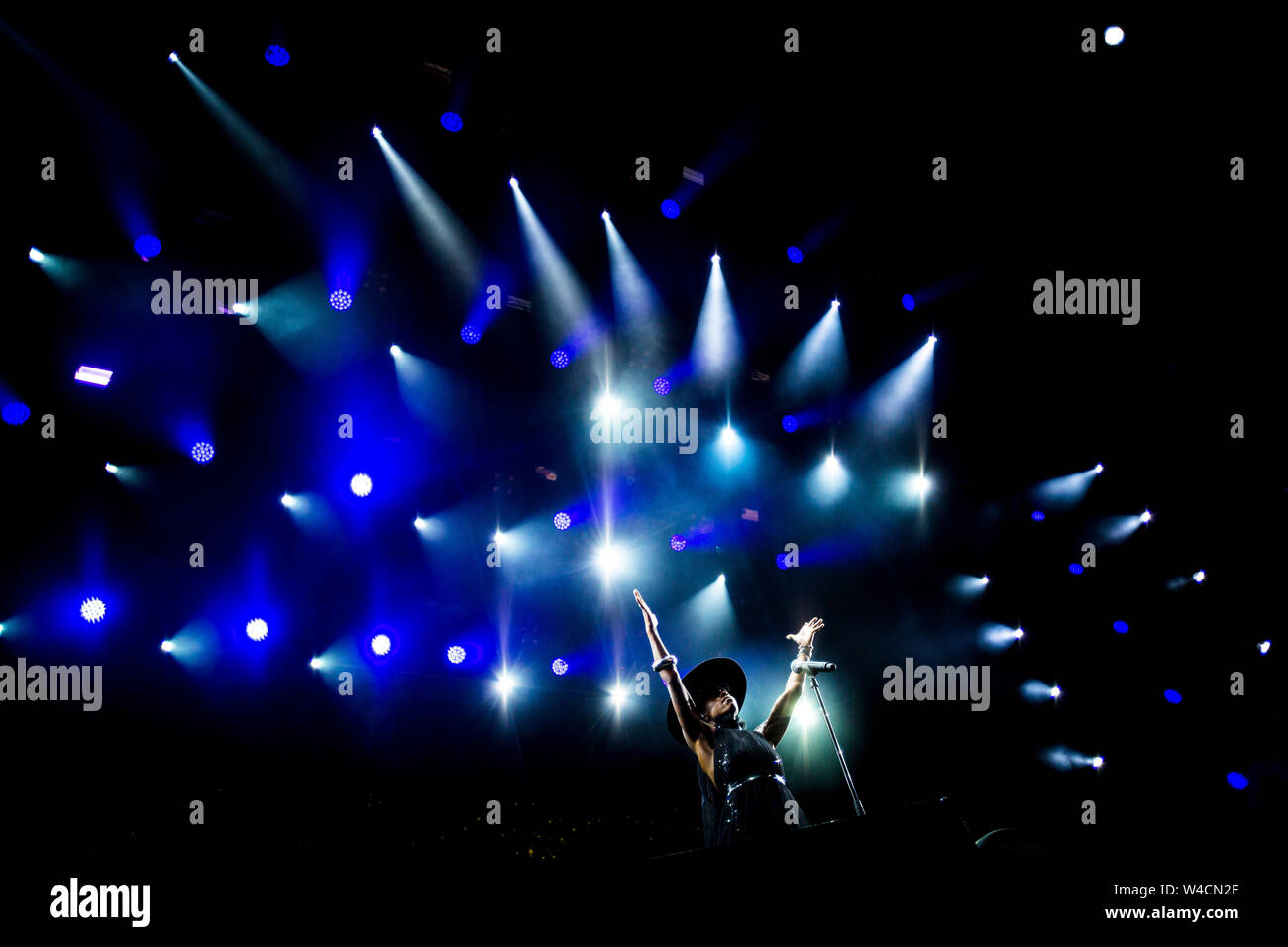 A British singer and songwriter, Skye Edwards of Morcheeba Band ...