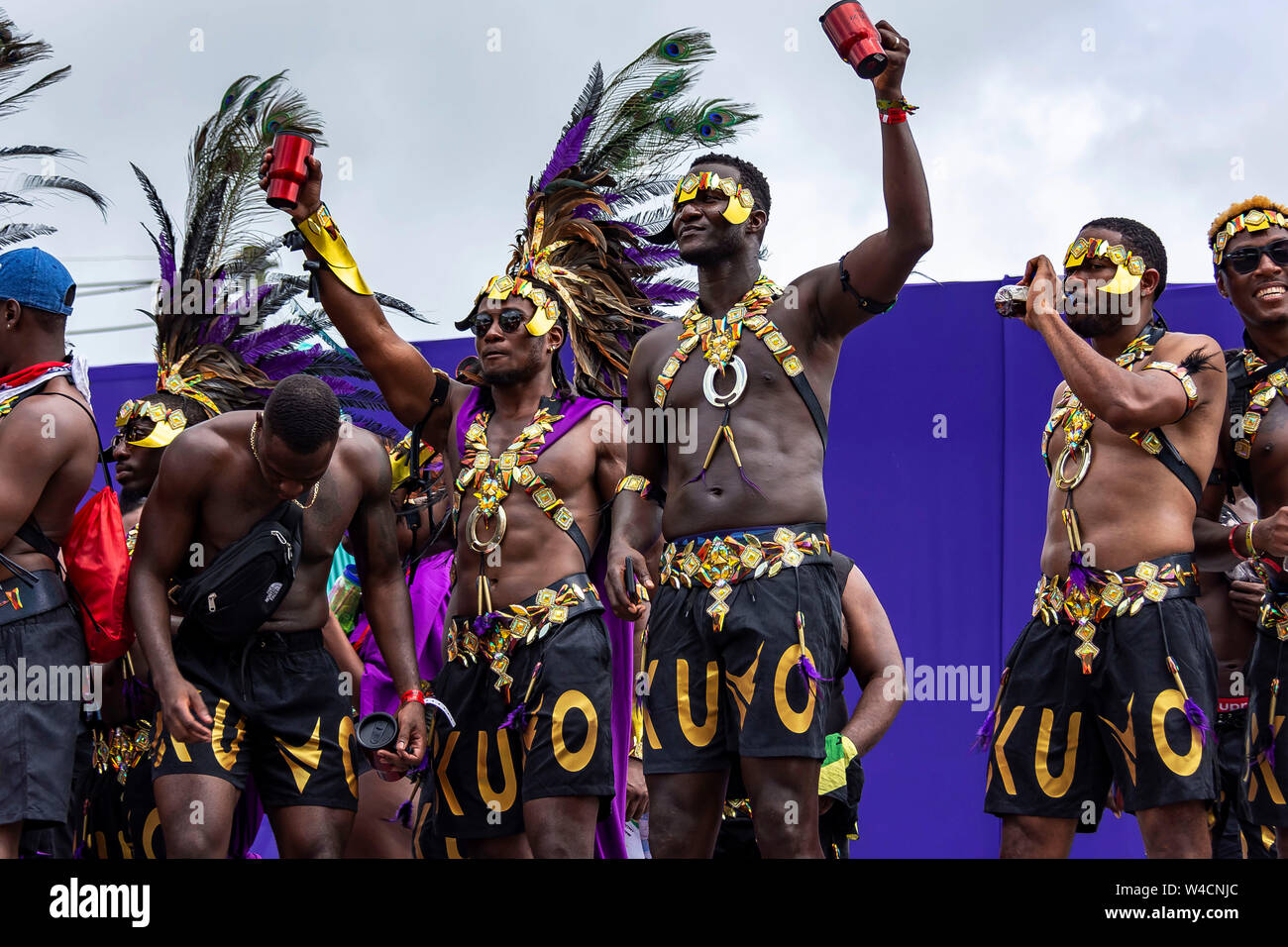 Carnival in St. Lucia 2019; July 15th 2019 Stock Photo - Alamy