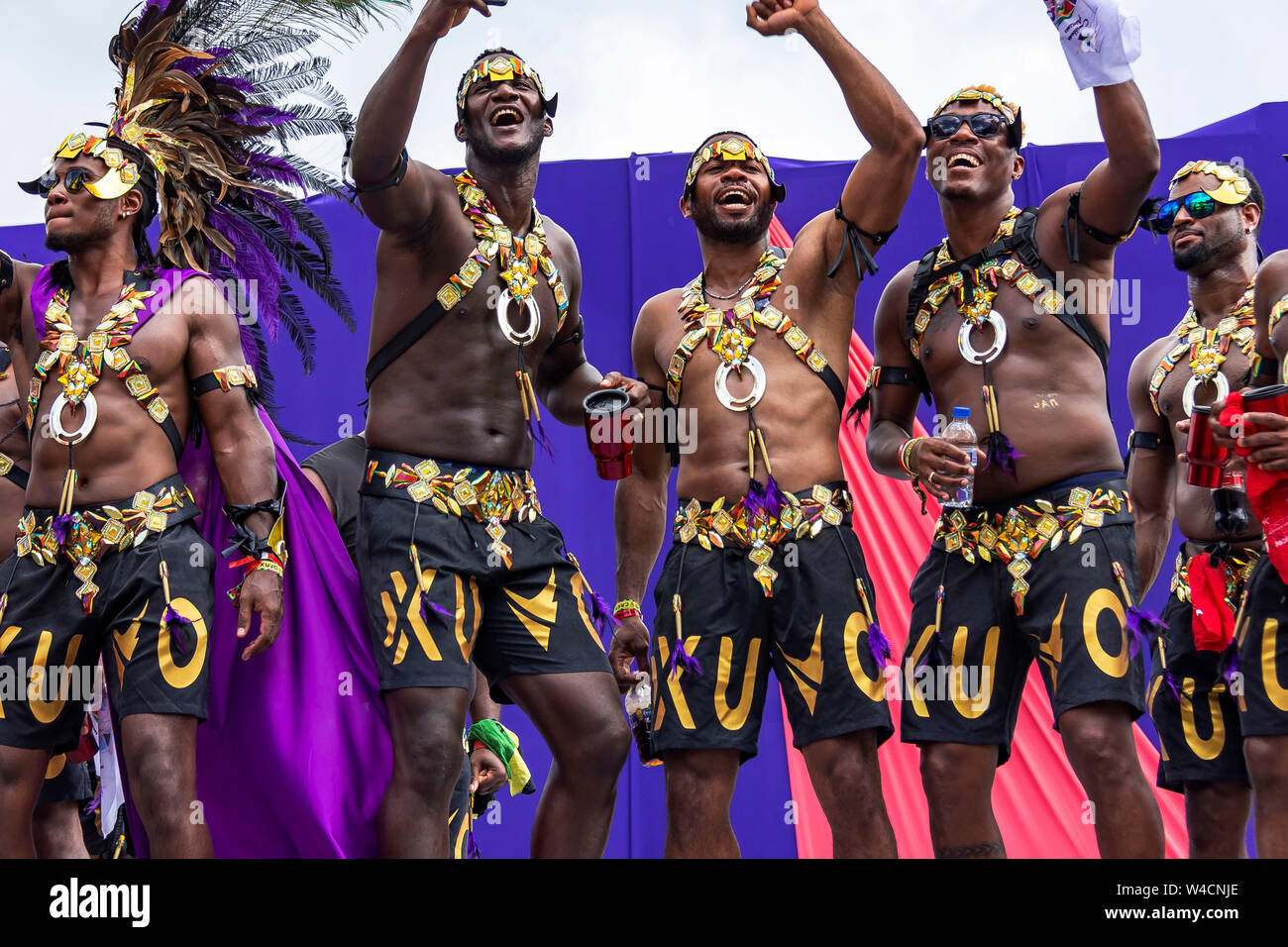 Carnival in St. Lucia 2019; July 15th 2019 Stock Photo - Alamy
