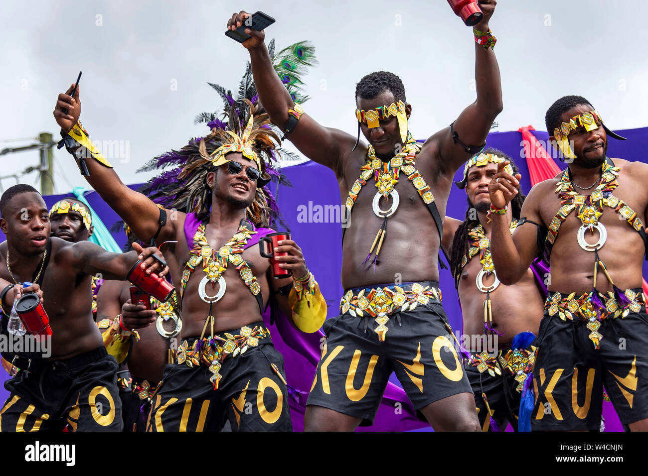 Carnival in St. Lucia 2019; July 15th 2019 Stock Photo - Alamy