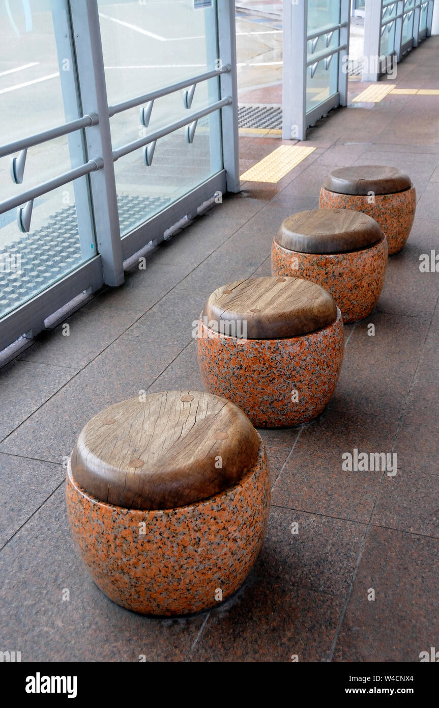Station seats hi-res stock photography and images - Alamy