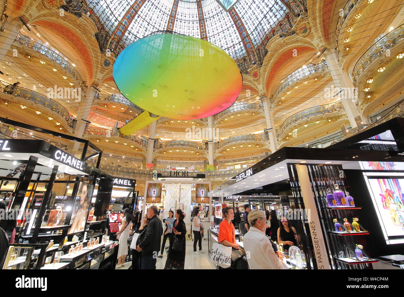 Grands Magasins Du Printf department store Paris France Stock Photo - Alamy