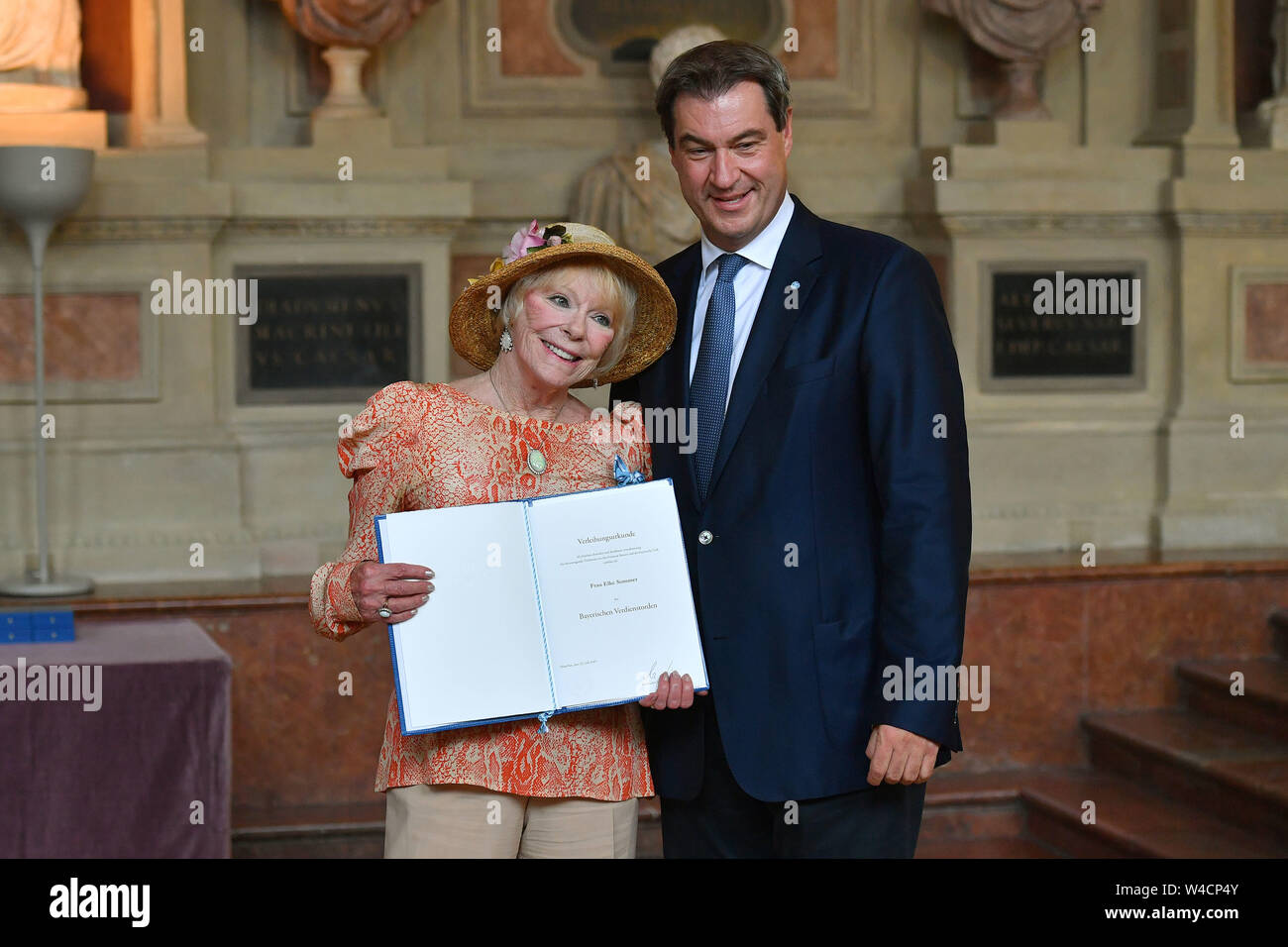 Elle SUMMER (actress). Markus SOEDER (Bavarian State Premier and CSU ...