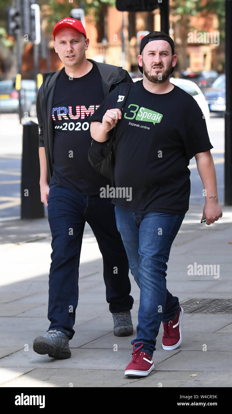James Goddard arrives at Westminster Magistrates' Court, London, where ...