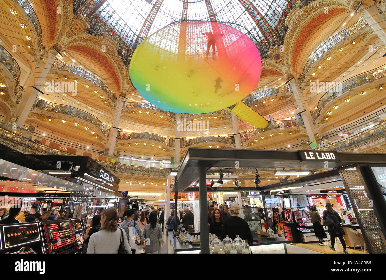 Grands Magasins Du Printf department store Paris France Stock Photo - Alamy