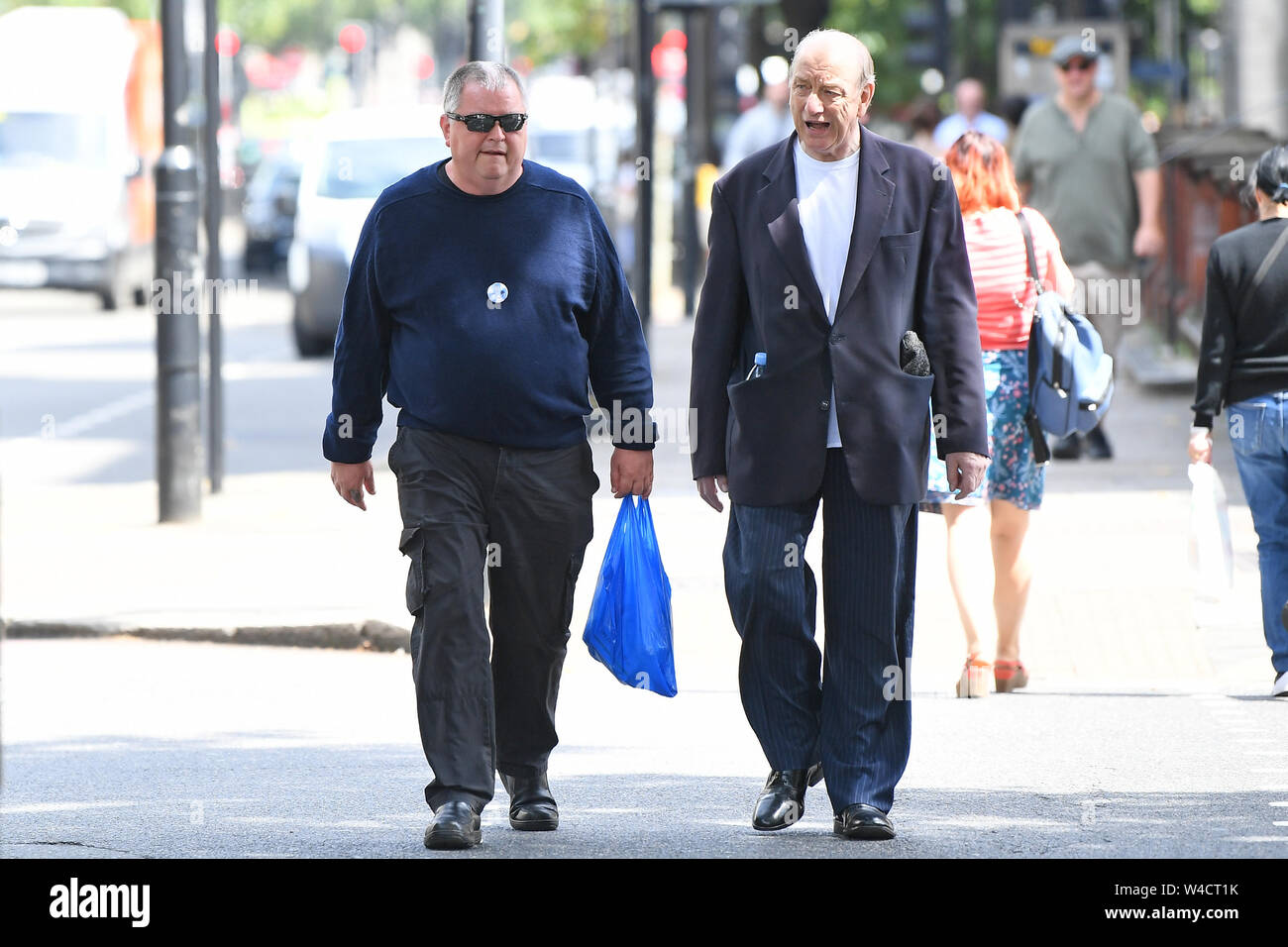Brian phillips left arrives at westminster magistrates court hi-res ...
