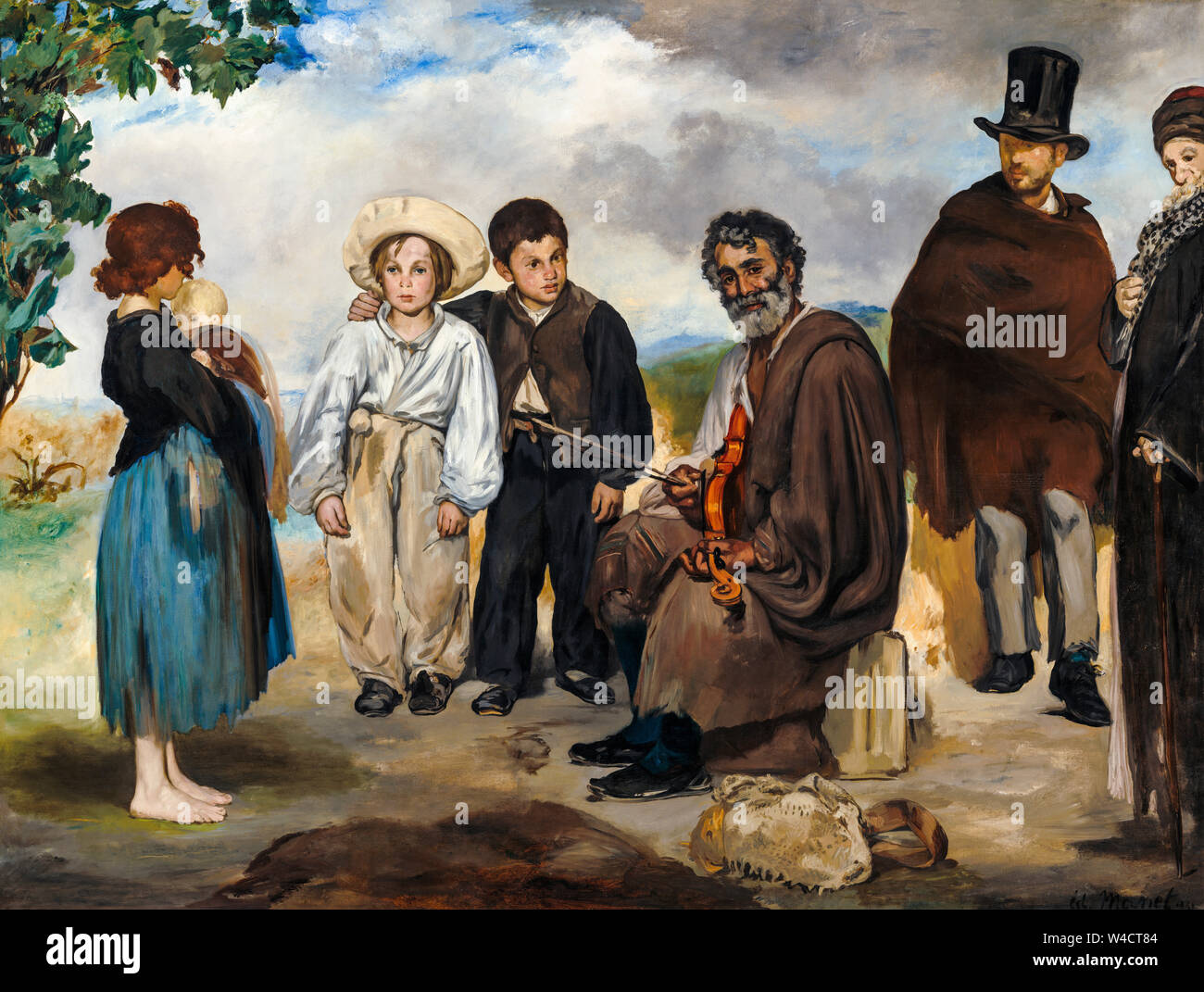 Impressionism painting manet hi-res stock photography and images - Alamy