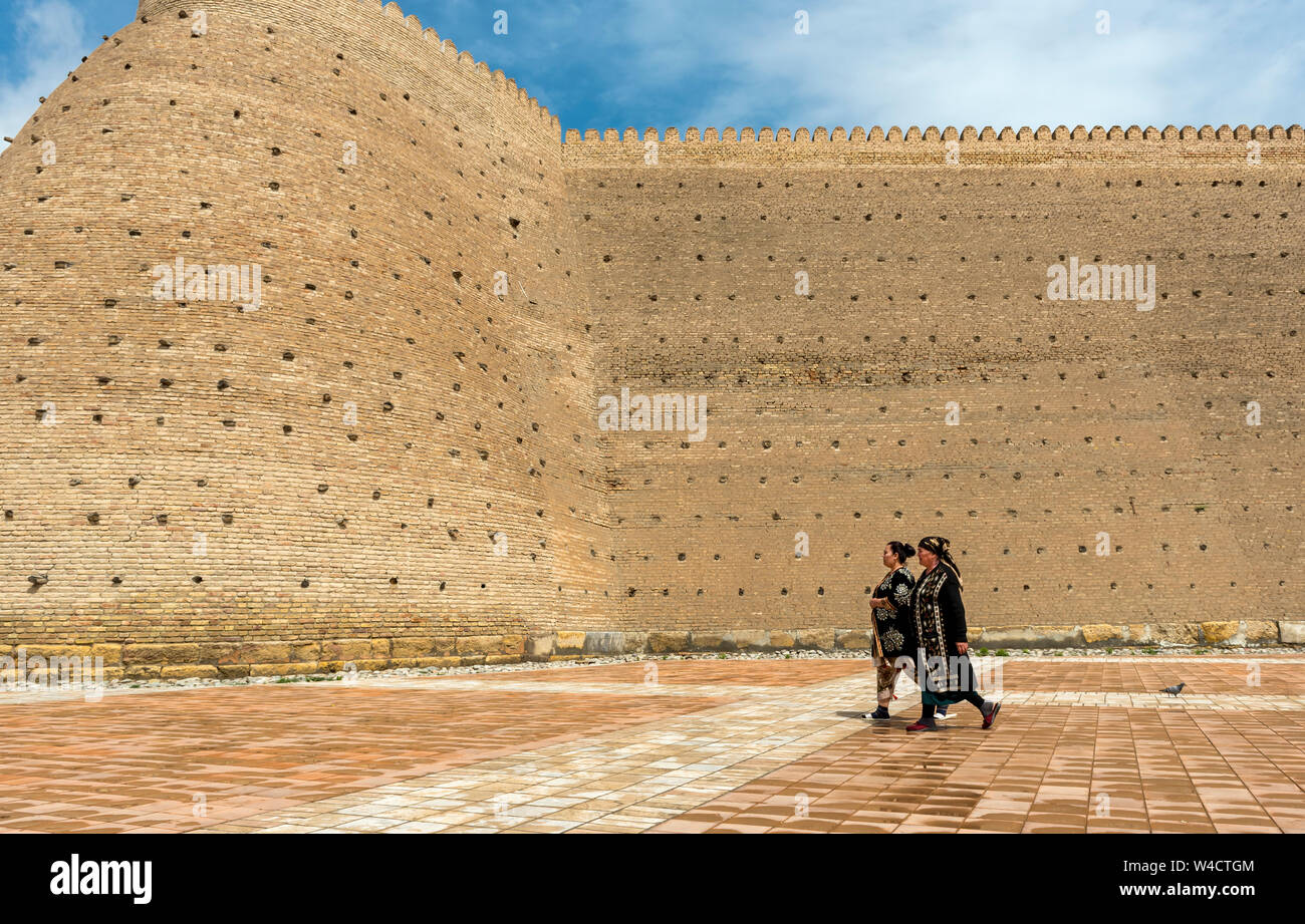 Ark Citadel, Bukhara, Uzbekistan Stock Photo - Alamy