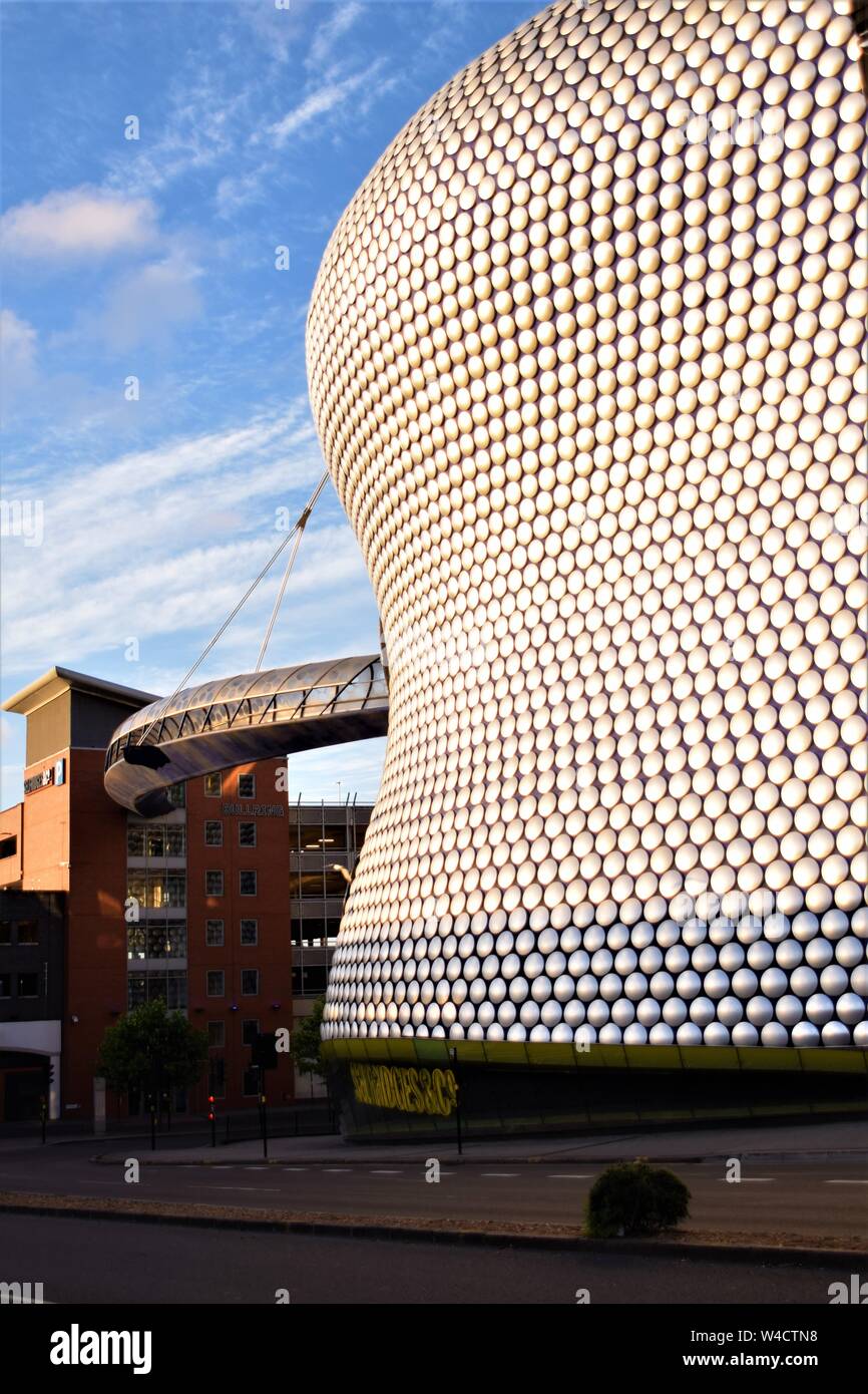Birmingham Bullring modern exterior architecture Stock Photo - Alamy