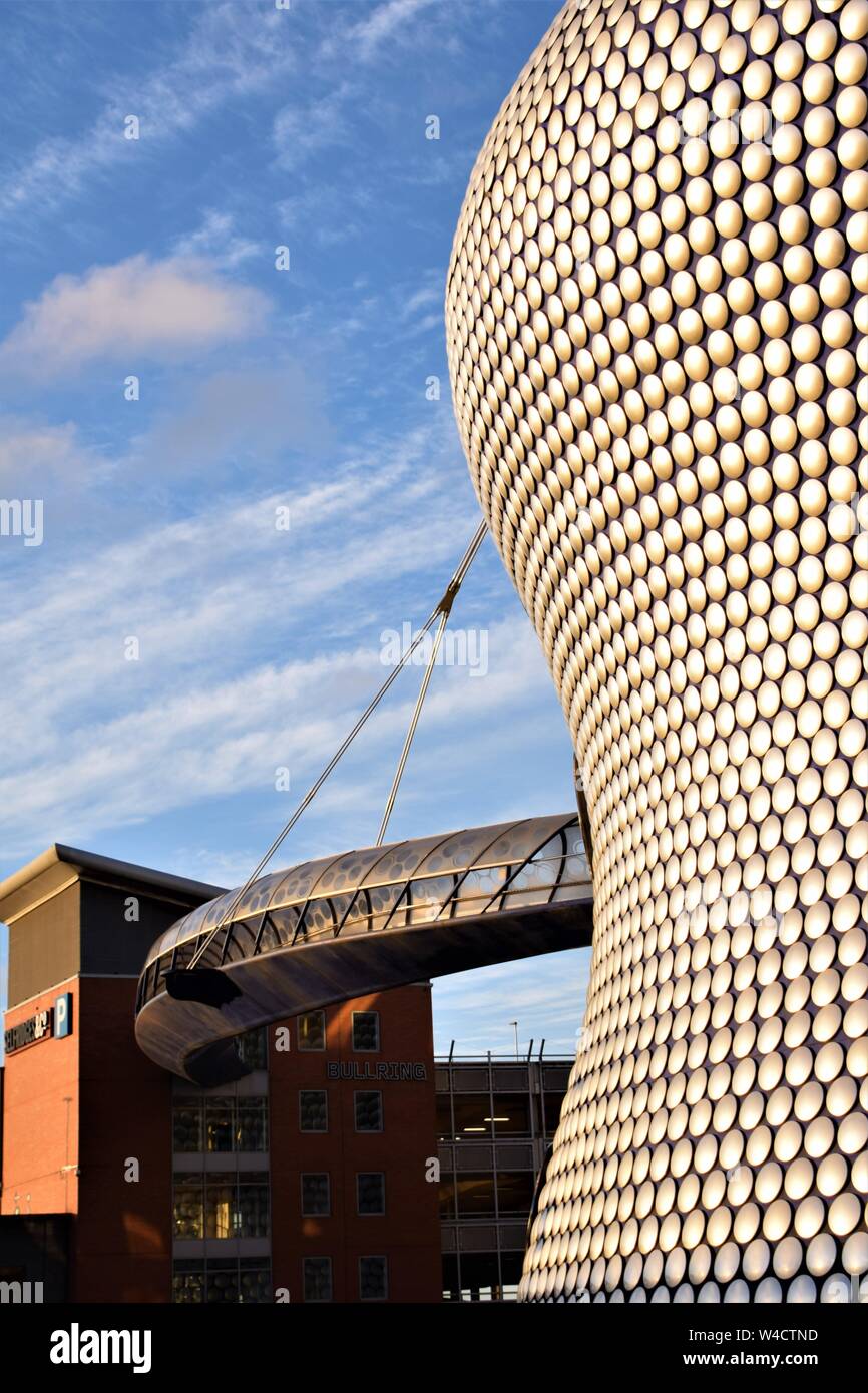 Birmingham Bullring modern exterior architecture Stock Photo - Alamy