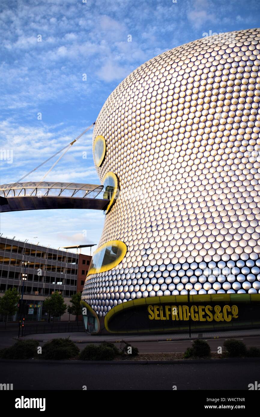 Birmingham Bullring modern exterior architecture Stock Photo - Alamy