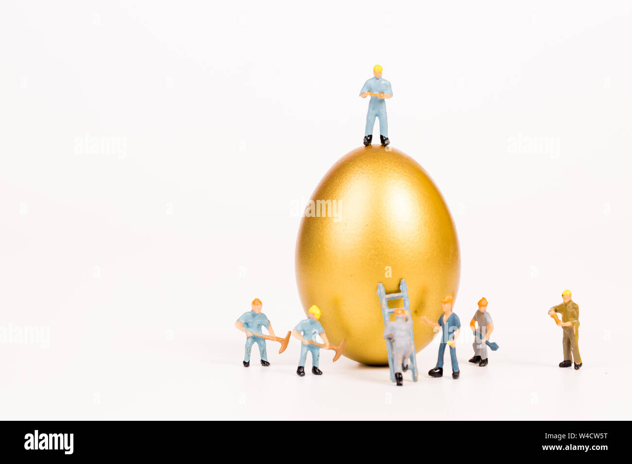 Miniature people working hi-res stock photography and images - Alamy