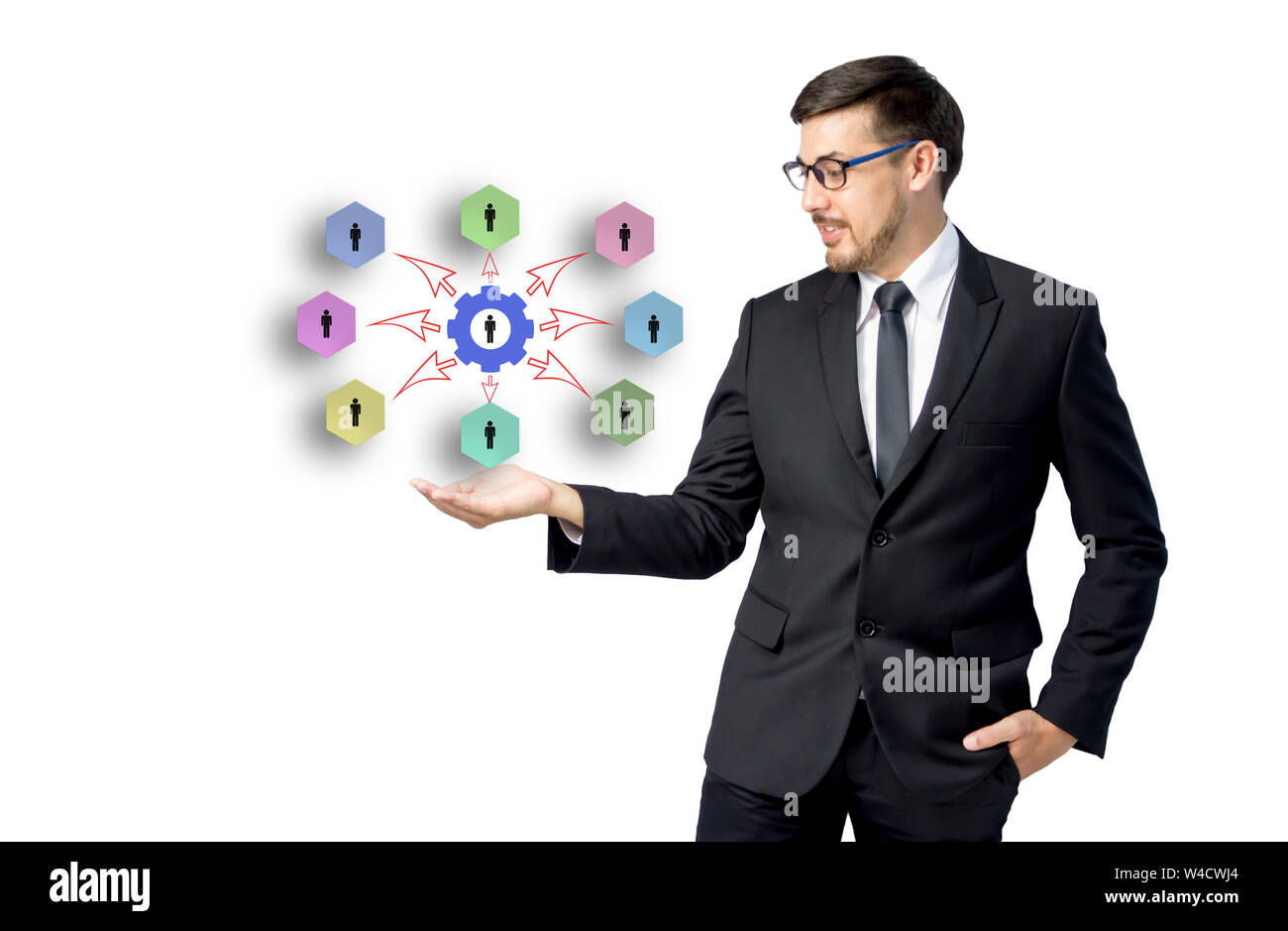 Receiving Cut Out Stock Images & Pictures - Alamy