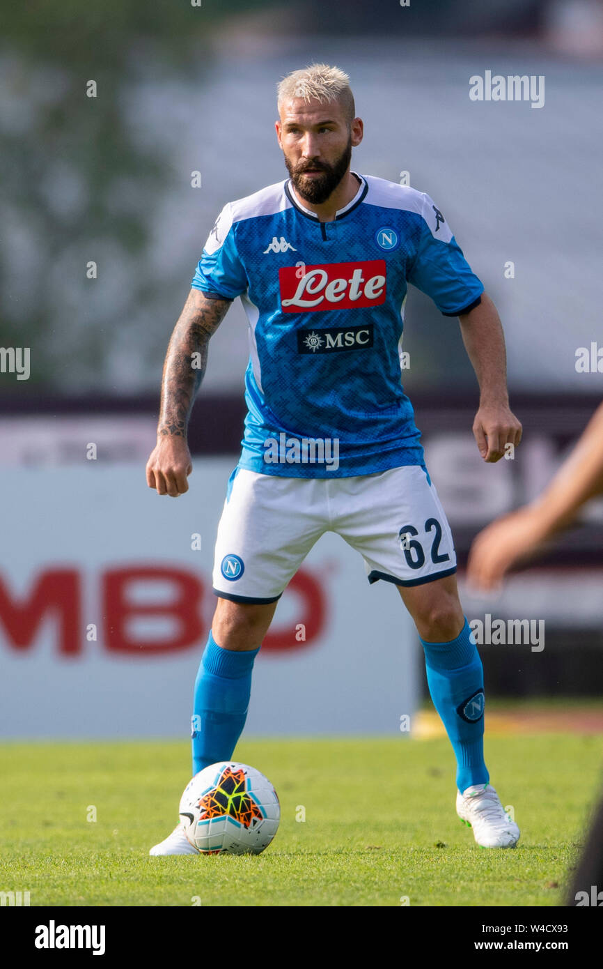Lorenzo Tonelli (Napoli) during the Italian "Serie A" Friendly match ...