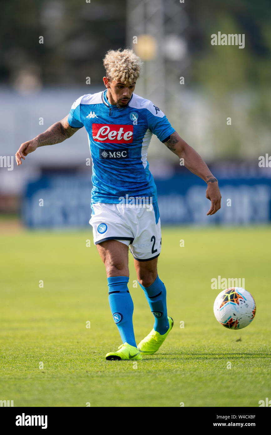 Kevin Malcuit (Napoli) during the Italian "Serie A" Friendly match ...