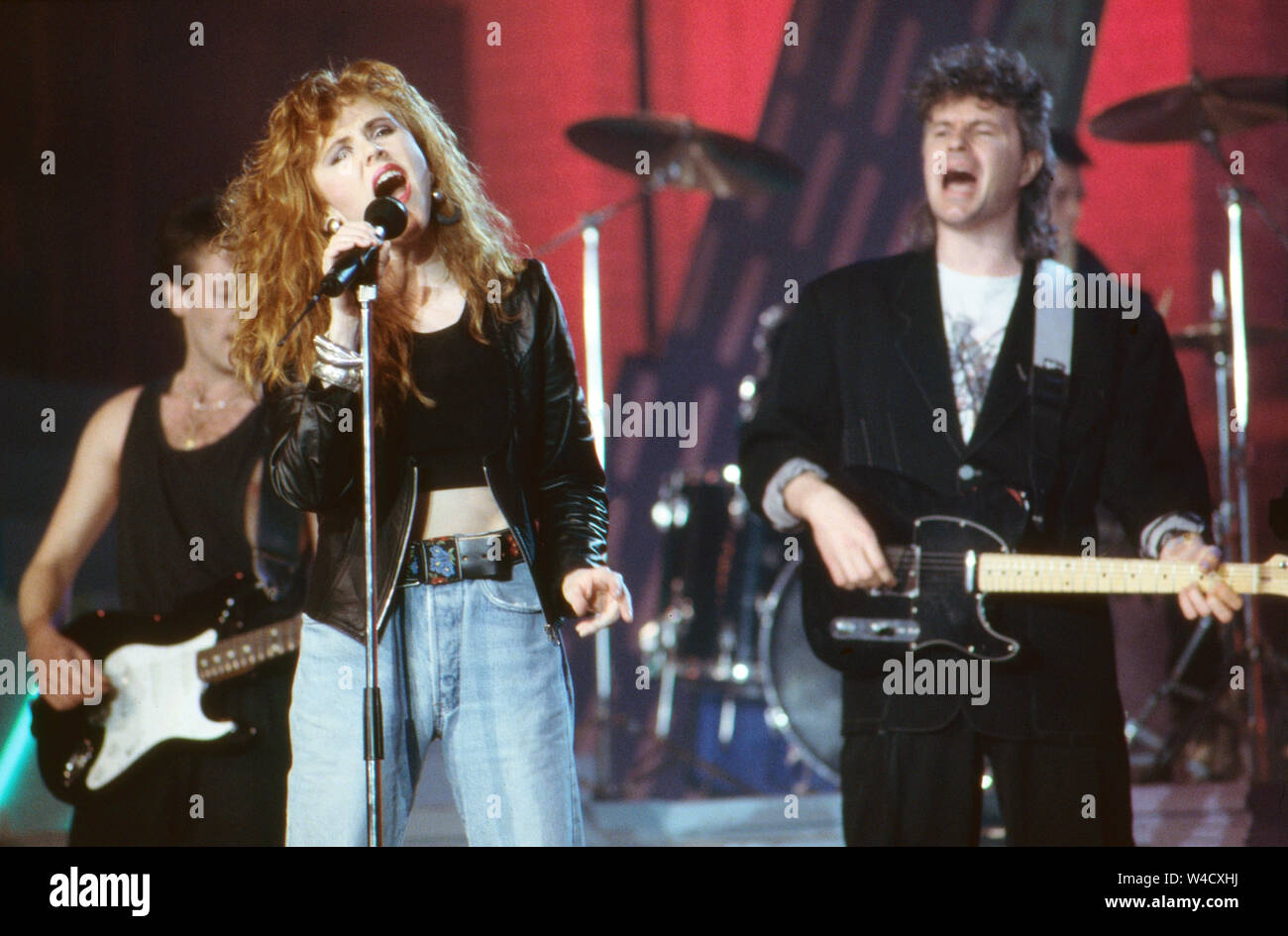 T'Pau, britische Popband mit Sängerin Carol Decker, Deutschland 1988 ...