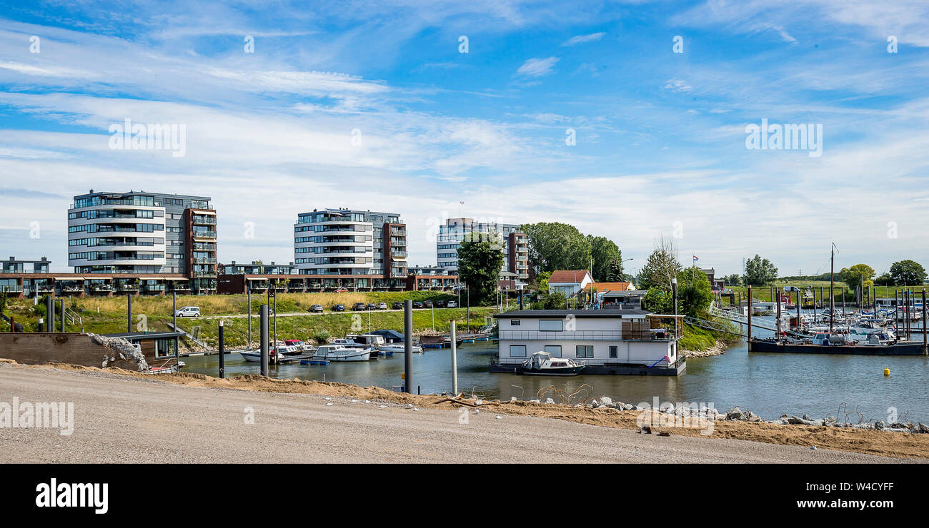 TIEL, city of Tiel, tourism, old buildings, stadhuis, city hall, church ...
