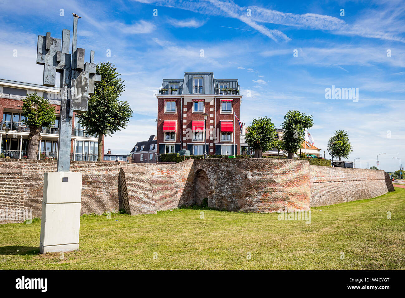 TIEL, city of Tiel, tourism, old buildings, stadhuis, city hall, church ...