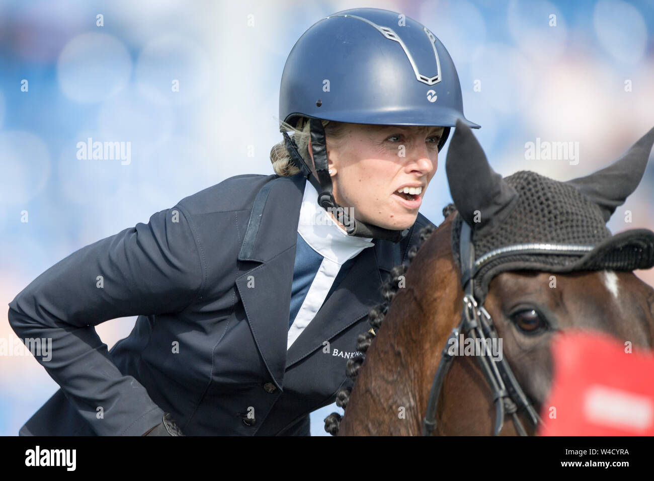 Anna SIEMER, GER, at FRH Butts Avondale, Action, Partial Jumping for ...
