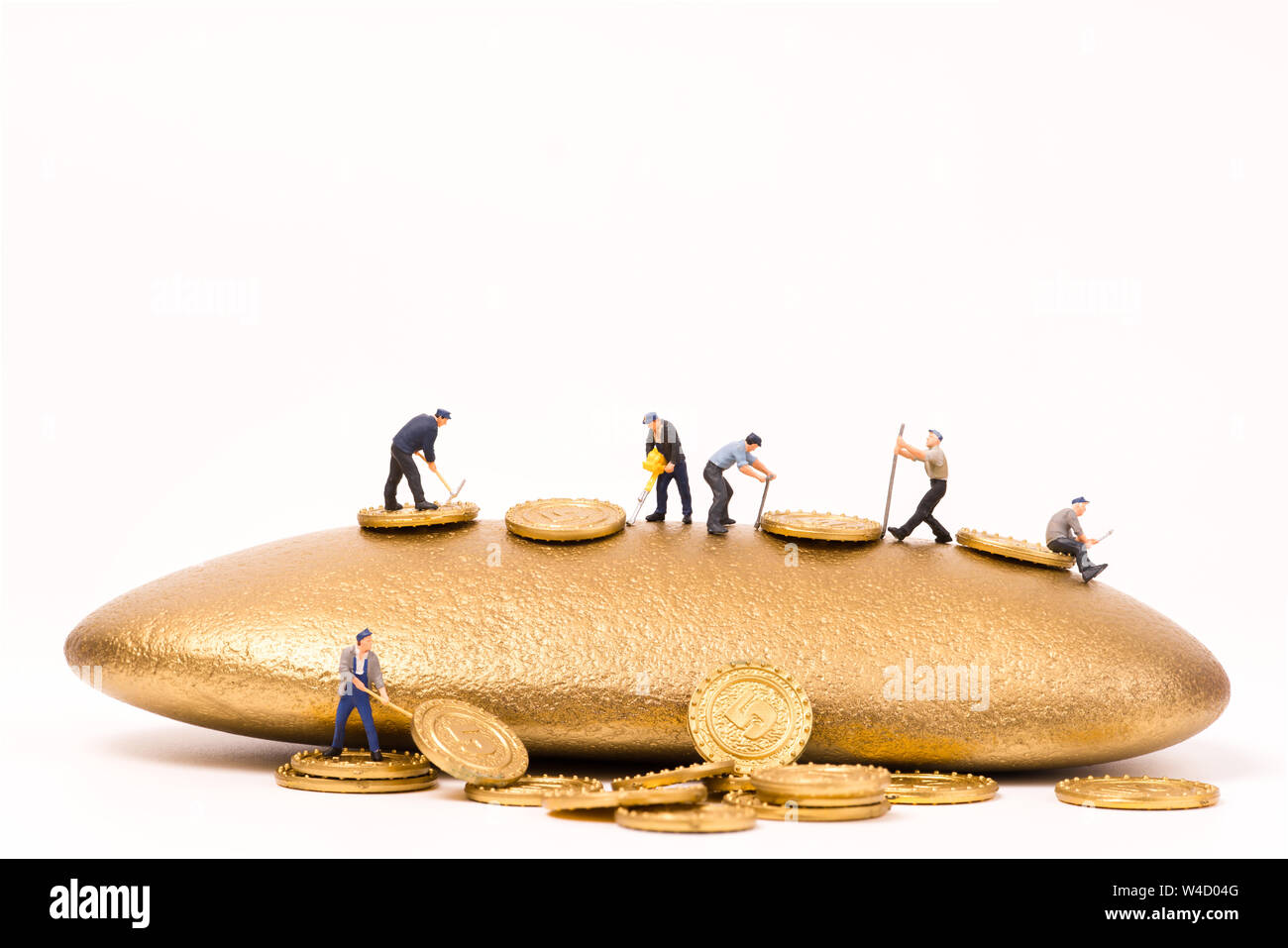 Miniature people working hi-res stock photography and images - Alamy