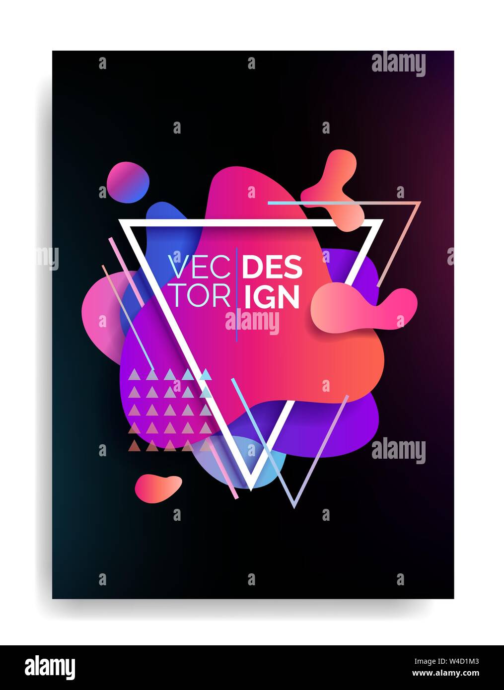 Modern liquid shape gradient Stock Vector Images - Alamy