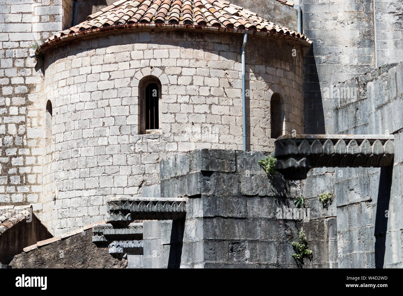 view of the streets in girona Stock Photo - Alamy